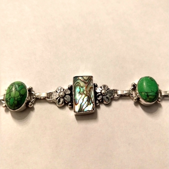 Jewelry | Abalone Shell Bracelet 925 Made In India | Poshmark